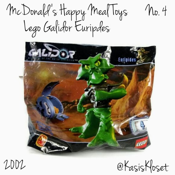 Lego | Toys | Mcdonalds New Lego Galidor Euripides Happy Meal Toy ...